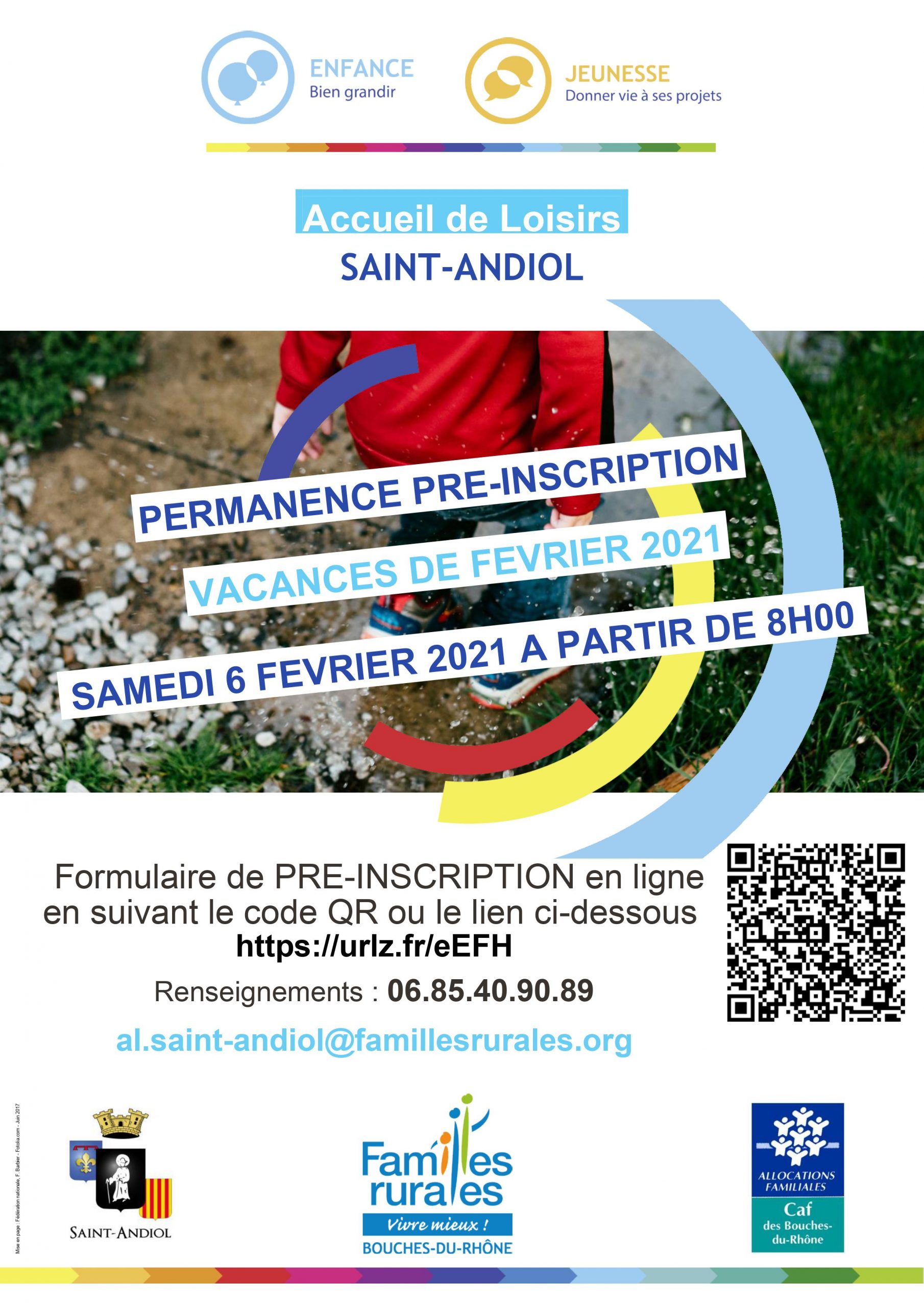 Pré-inscriptions CLSH – Village de Verquières